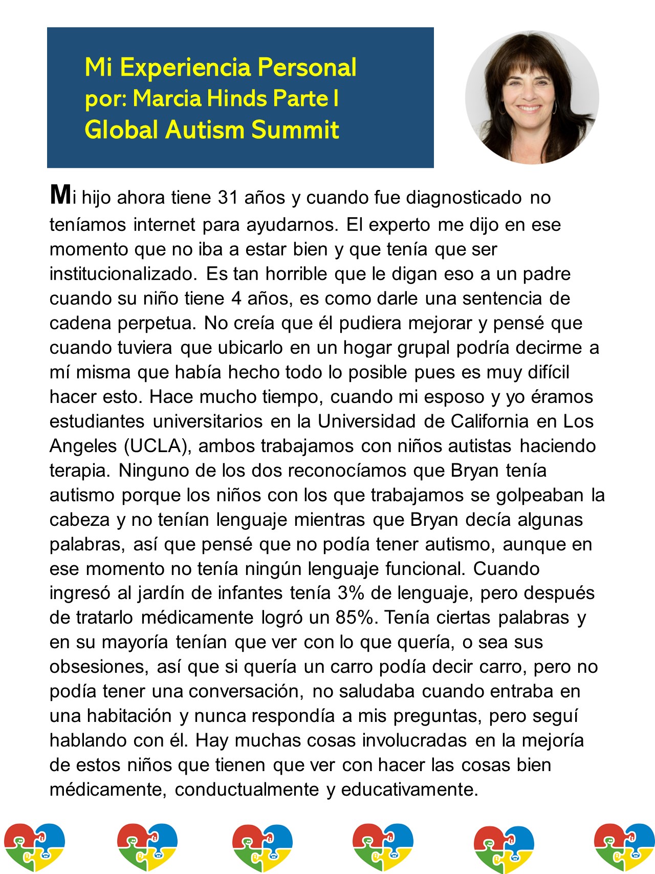 Mi Experiencia Personal | Fundación Soy Capaz